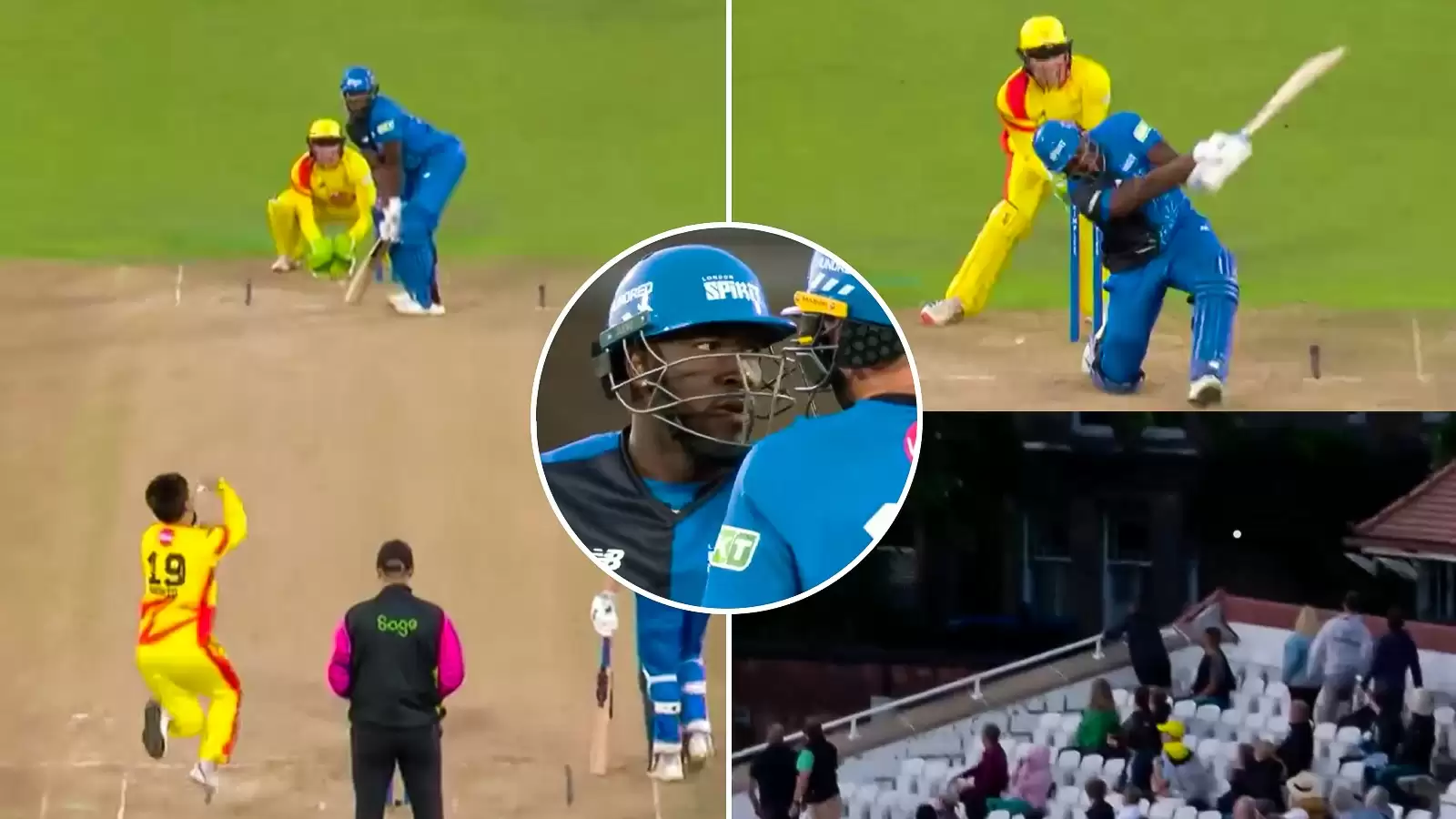 Watch: Andre Russell slams humungous 107m six in The Hundred