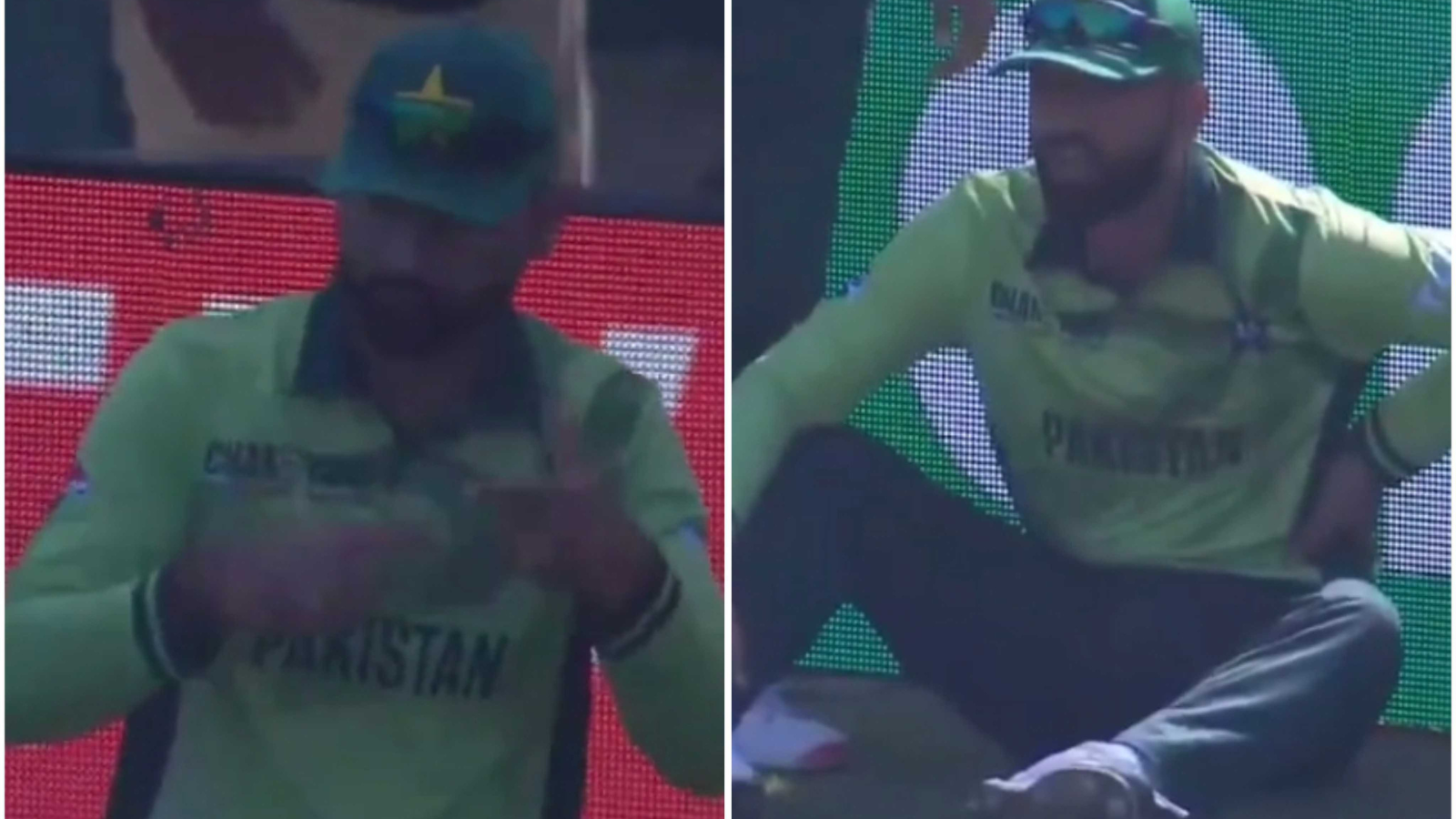 Injury Concern for Pakistan as Fakhar Zaman Walks Off The Field Off the Second Ball of Champions ...