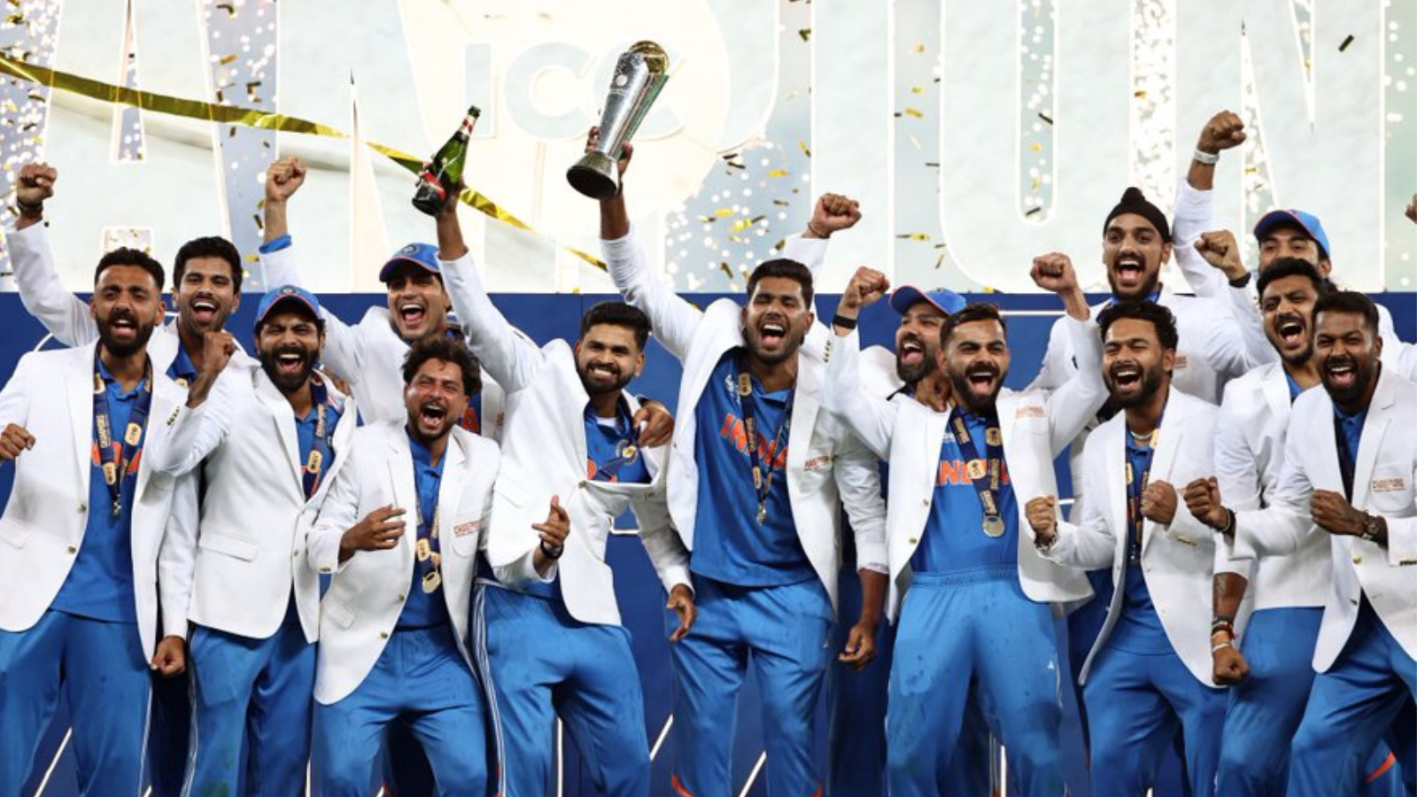 Why Do Champions Trophy Winners Wear White Jackets?
